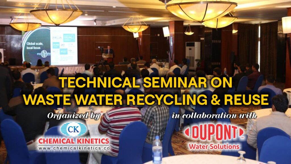 Technical Seminar on Waste Water Recycling & Reuse - Chemical Kinetics
